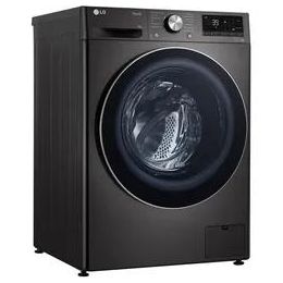 LG Waschmaschine "F4WV708P2BA", Energieeffizienz: A (A-G), grau (schwarz), B:60cm H:85cm T:62cm, Waschmaschinen, TurboWash - Waschen in nur 39 Minuten