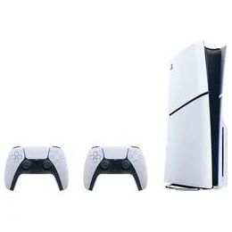 Sony PLAYSTATION 5 Konsolen-Set "Disk Edition inkl. zweitem DS Wireless-Controller", schwarz-wei&szlig; (wei&szlig;, schwarz), B:35,8cm H:9,6cm T:21,6cm, Spielekonsolen