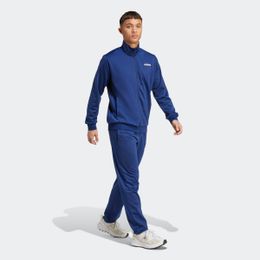 Trainingsanzug adidas Sportswear "M TR LINEAR TS", Herren, Gr. M, dunkelblau, Obermaterial: 100% Polyester, Sportanz&uuml;ge Trainingsanzug