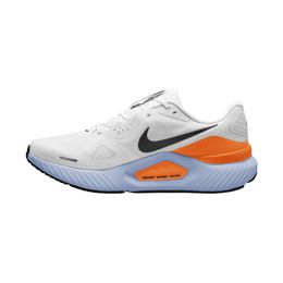 Laufschuh Nike "STRUCTURE 26", Herren, Gr. 42,5, wei&szlig;, schwarz, hydrogen blau, total orange, Synthetik, Textil, Schuhe Laufschuh