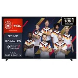 TCL Mini-LED-Fernseher "98Q8CX7", Energieeffizienz: D (A-G), schwarz, 98, Fernseher, Audio von Bang & Olufsen, Smart TV, Apple TV, 144Hz, 4K, Dolby Vision
