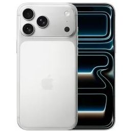 Apple Smartphone "iPhone 17 Pro Max", Energieeffizienz: A (A-G), silber, 512 GB, Mobiltelefone, Topseller