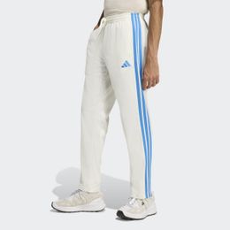 Sporthose adidas Sportswear "M 3S TR OH PT", Herren, Gr. L, N-Gr, sanftes wei&szlig;, normal, gr., Obermaterial: 100% Polyester, Hosen Sporthose