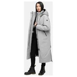 Wintermantel Navahoo "Schneew&auml;chter 14", Damen, Gr. S (36), grau, Obermaterial: 100% Polyester. Innenfutter: 100% Polyester. Wattierung: 100% Polyester. &Auml;rmelfutter: 100% Polyester, gerade wadenlang, eng normaler Saum, M&auml;ntel Wintermantel, warmer Winter Kurzmantel