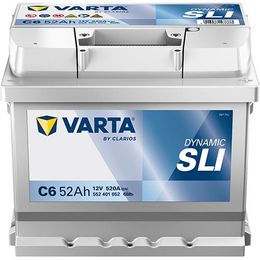 Varta Starterbatterie 552401052k262 12V 68Ah 520A f&uuml;r Opel Fiat CHEVROLET VW Suzuki TOYOTA NISSAN RENAULT JAGUAR Audi