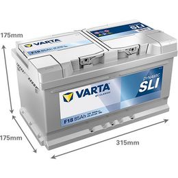 Varta Starterbatterie 585200080k262 12V 68Ah 800A f&uuml;r Opel Ford Volvo Fiat BMW VW SEAT Audi TOYOTA Mercedes RENAULT Skoda Porsche NISSAN