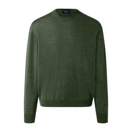 Strickpullover Maerz Muenchen "Maerz Muenchen 490500 Strickpullover Herren Bekleidung", Herren, Gr. 54, gruen, 100% Wolle, Rundhals, Pullover Strickpullover