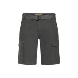 Cargoshorts Blend "Cargoshorts BHBelos", Herren, Gr. XXL, N-Gr, grau (forged iron), Obermaterial: 98% Baumwolle CO. 2% Elasthan EL., Hosen