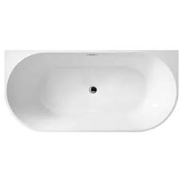 Badewanne Welltime "Alvor", wei&szlig;, B:80cm H:56,5cm L:170cm, Acryl, Badewannen, freistehend, aus hochwertigem Sanit&auml;racryl, mit Pop Up Ventil, Topseller