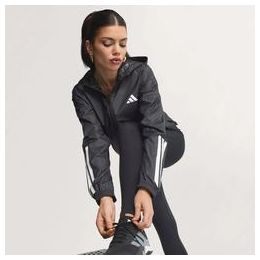 Windbreaker Adidas PERFORMANCE "HYG WINDY", Damen, Gr. M, schwarz, Obermaterial: 100% Polyester, Jacken Windbreaker