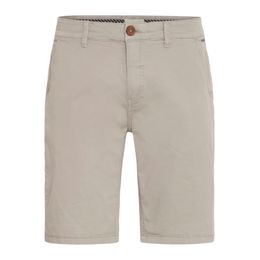 Chinoshorts Blend "Chinoshorts BHMason", Herren, Gr. XL, N-Gr, grau (ash), Obermaterial: 97% Baumwolle CO. 3% Elasthan EL., Hosen Chinoshorts