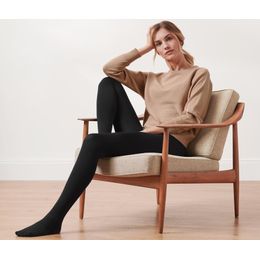 Tchibo - Thermostrumpfhose - Damen - Gr. S - schwarz