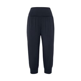 Tchibo - 3/4-Yogahose - Damen - Gr. L - dunkelblau