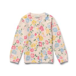 Tchibo - Kinder-Strickjacke - Baby - Gr. 86/92 - creme/gebl&uuml;mt