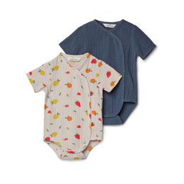 Tchibo - 2 Baby-Musselin-Bodys - Baby - Gr. 74/80 - creme