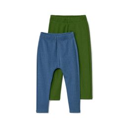 Tchibo - 2 Babyhosen - Baby - Gr. 86/92 - blau