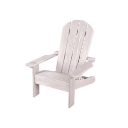 Roba Outdoorstuhl &raquo;Deck Chair&laquo; - 51x55x60cm - grau - Holz