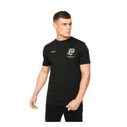 CrossHatch - "Morville" T-Shirt f&uuml;r Herren, Baumwolle (Schwarz)