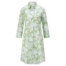 Peter Hahn - Kleid mit 3/4-Arm, gr&uuml;n, Gr. 42 / M - Baumwolle