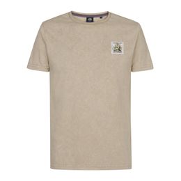 PETROL INDUSTRIES - Logo T-Shirt Mineral Herren