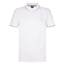 PETROL INDUSTRIES - Klassisches Poloshirt Wave Herren - Wei&szlig;