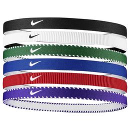 Nike - Haarband Flexibel(6er-Pack) (K&ouml;nigsblau/Rot)
