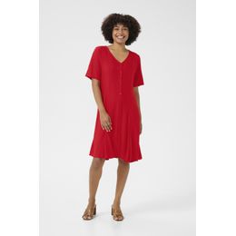 Cream Kleid Feminine High Risk Red