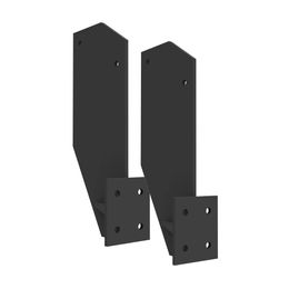 Dachsparrenhalterung f&uuml;r Kassettenmarkise Quadris LED & Curve LED | anthrazit, 2 St&uuml;ck