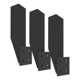 Dachsparrenhalterung f&uuml;r Kassettenmarkise Quadris LED & Curve LED | anthrazit, 3 St&uuml;ck
