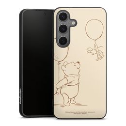 DeinDesign Galaxy S25+ Handy Premium Silikon H&uuml;lle Handyh&uuml;lle schwarz Case Disney Official Licensed Product Winnie The Pooh Silikon Premium Case