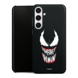 DeinDesign Galaxy S24+ Handy Premium Case Smartphone Handyh&uuml;lle Schutzh&uuml;lle gl&auml;nzend Venom Marvel Official Licensed Product Premium Case