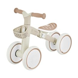 Globber Laufrad Learning Bike Eco, Taupe, Kunststoff, 22.7x42.1x57.9 cm, EN 71, Sitzh&ouml;henverstellung ohne Werkzeug, Outdoor Spielzeug, Kinderfahrzeuge, Laufr&auml;der
