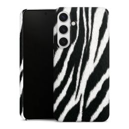 DeinDesign Galaxy S24+ Handy Premium Case Smartphone Handyh&uuml;lle Schutzh&uuml;lle gl&auml;nzend Fur Muster Zebra Premium Case