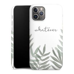 DeinDesign iPhone 12 Pro Handy Premium Case Smartphone Handyh&uuml;lle Schutzh&uuml;lle gl&auml;nzend Water Colour Jungle Palm Tree Premium Case