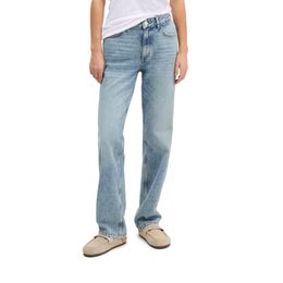 Marc O'Polo Regular-fit-Jeans MARC O'POLO "aus Rigid Denim ohne Elasthan", Damen, Gr. 26, L&auml;nge 34, light blau, Obermaterial: 100% Baumwolle, unifarben, regular fit extralang, Jeans