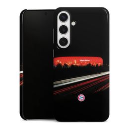 DeinDesign Galaxy S24+ Handy Premium Case Smartphone Handyh&uuml;lle Schutzh&uuml;lle gl&auml;nzend Fcb Fc Bayern M&uuml;nchen Stadium Premium Case
