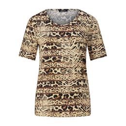 Peter Hahn - Rundhals-Shirt, beige, Gr. 48 / XL