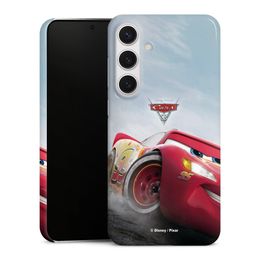 DeinDesign Galaxy S24+ Handy Premium Case Smartphone Handyh&uuml;lle Schutzh&uuml;lle gl&auml;nzend Lightning Mcqueen 95 Official Licensed Product Cars Premium Case