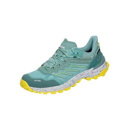 Wanderschuh Meindl "Jamaica Lady GTX", Damen, Gr. 6,5, gr&uuml;n, gelb, Obermaterial: 100% Textilmaterial TEXMAT., Schuhe Wanderschuh