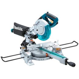 Kapp- und Gehrungss&auml;ge Makita "LS0815FL", gelb (blau), B:450mm H:488mm L:755mm, S&auml;gemaschinen, 1.400 W &bull; 216 mm &bull; 5.000 min-1