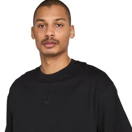 T-Shirt Timberland "HAMPTHON Tonal Stack Logo Tee", Herren, Gr. XXL, schwarz, Obermaterial: 100% Baumwolle, Rundhals, Shirts T-Shirt