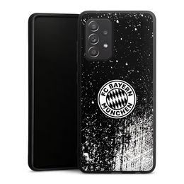 DeinDesign Galaxy A52s 5G Handy Premium Silikon H&uuml;lle Handyh&uuml;lle schwarz Case Fc Bayern M&uuml;nchen Official Licensed Product Fcb Silikon Premium Case