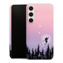 DeinDesign Galaxy S24+ Handy Premium Case Smartphone Handyh&uuml;lle Schutzh&uuml;lle gl&auml;nzend Tinkerbells Official Licensed Product Disney Premium Case