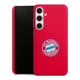DeinDesign Galaxy S24+ Handy Premium Case Smartphone Handyh&uuml;lle Schutzh&uuml;lle gl&auml;nzend Fc Bayern M&uuml;nchen Fcb Logo Premium Case