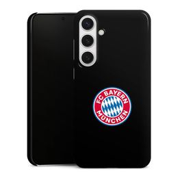 DeinDesign Galaxy S24+ Handy Premium Case Smartphone Handyh&uuml;lle Schutzh&uuml;lle gl&auml;nzend Fc Bayern M&uuml;nchen Logo Official Licensed Product Premium Case