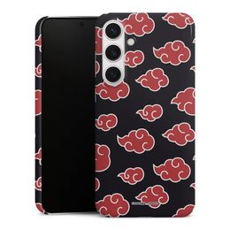DeinDesign Galaxy S24+ Handy Premium Case Smartphone Handyh&uuml;lle Schutzh&uuml;lle gl&auml;nzend Akatsuki Official Licensed Product Naruto Shippuden Premium Case