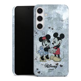 DeinDesign Galaxy S24+ Handy Premium Case Smartphone Handyh&uuml;lle Schutzh&uuml;lle gl&auml;nzend Vintage Disney Premium Case