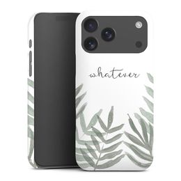 DeinDesign iPhone 17 Pro Max Handy Premium Case Smartphone Handyh&uuml;lle Schutzh&uuml;lle matt Water Colour Jungle Palm Tree Premium Case