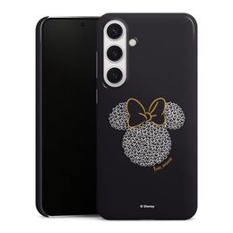DeinDesign Galaxy S24+ Handy Premium Case Smartphone Handyh&uuml;lle Schutzh&uuml;lle gl&auml;nzend Minnie Mouse Muster Disney Premium Case