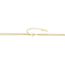 Adelia&acute;s Kette ohne Anh&auml;nger ADELIA&acute;S "Damen Halskette mit Anh&auml;nger &ndash; Herz aus Edelstahl", gold, Halsketten, Damen, 48cm, Edelstahl, Perfekt zum Verschenken an besondere Menschen